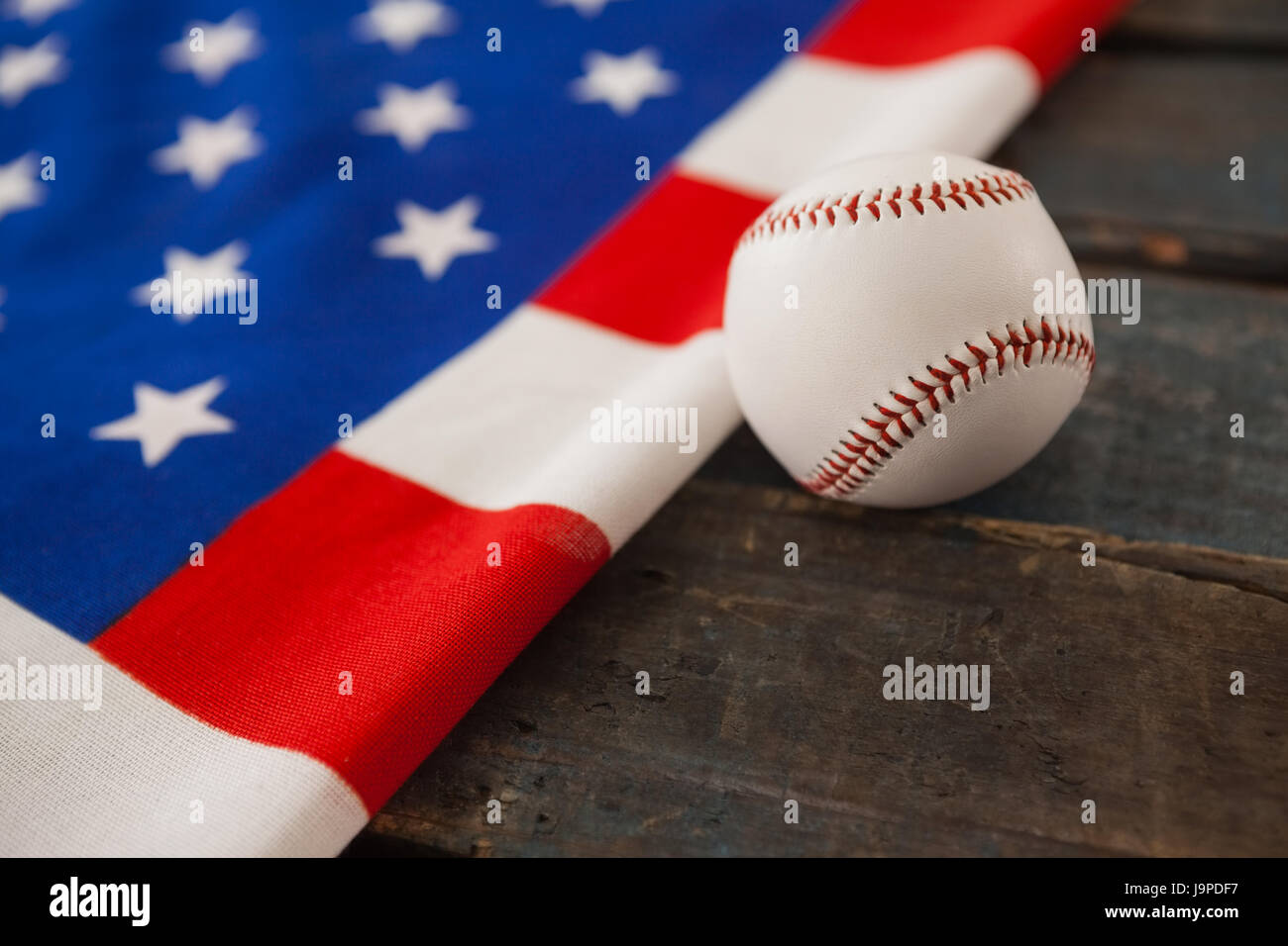 Baseball all star game american flag hi-res stock photography and ...