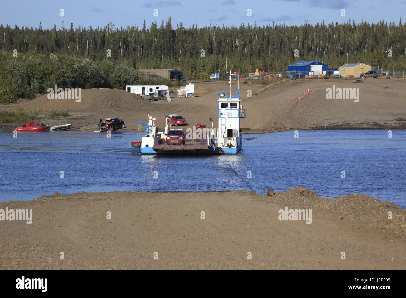 Peel river ferry High Resolution Stock Photography and Images - Alamy