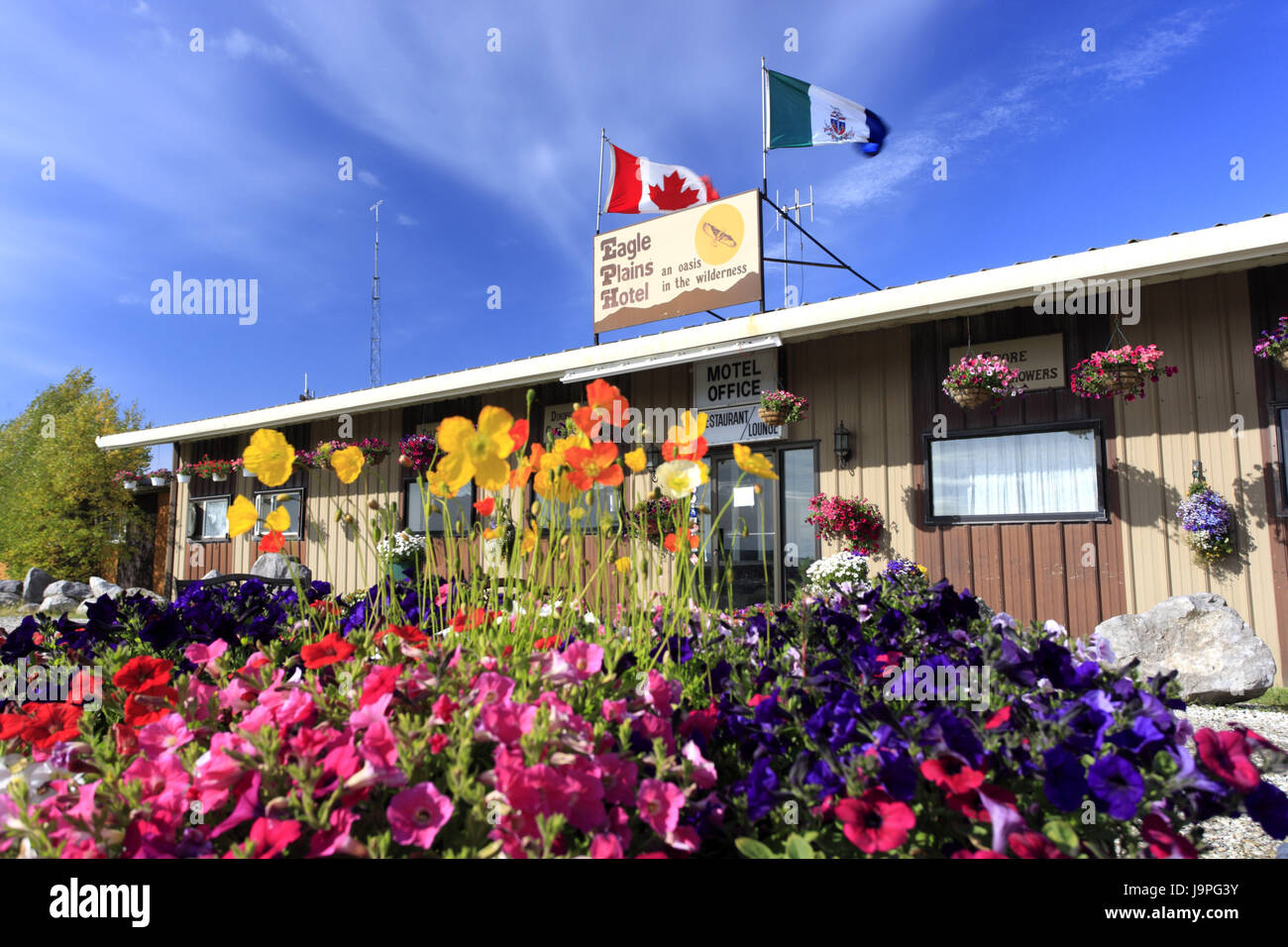 Eagle plains motel hi-res stock photography and images - Alamy