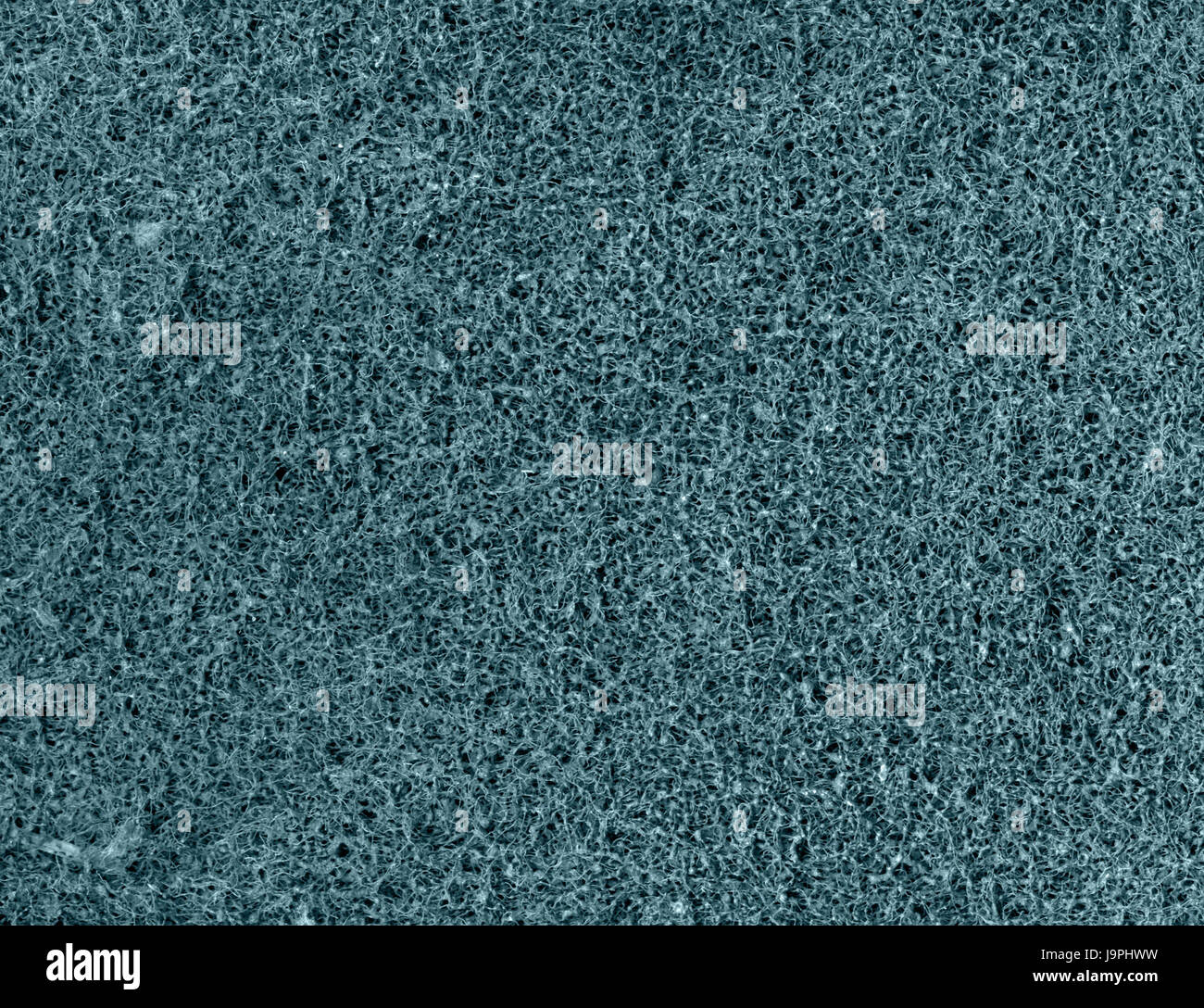 textile industry, felt, uneven, enlargement, granular, granulous, blue ...