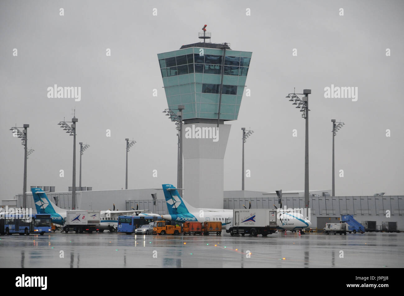 Munich airport control tower hi-res stock photography and images - Alamy