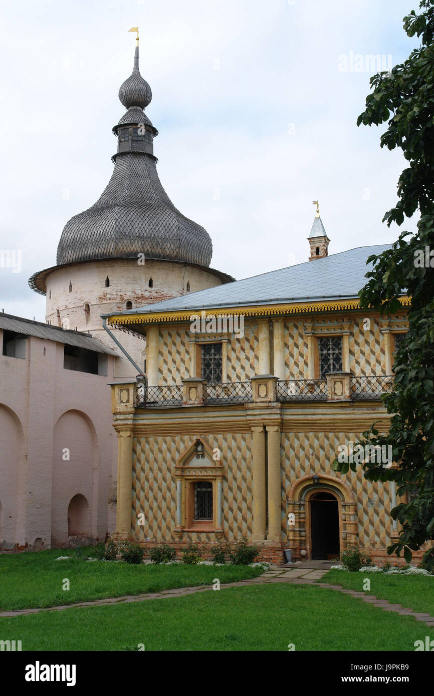 Russia,Rostow Welikij,Kremlin,administration building,ecclesiastically ...