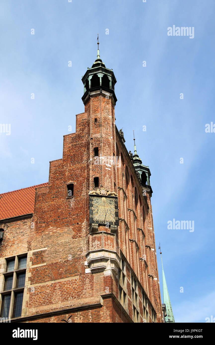 the main town hall in gdansk Stock Photo - Alamy