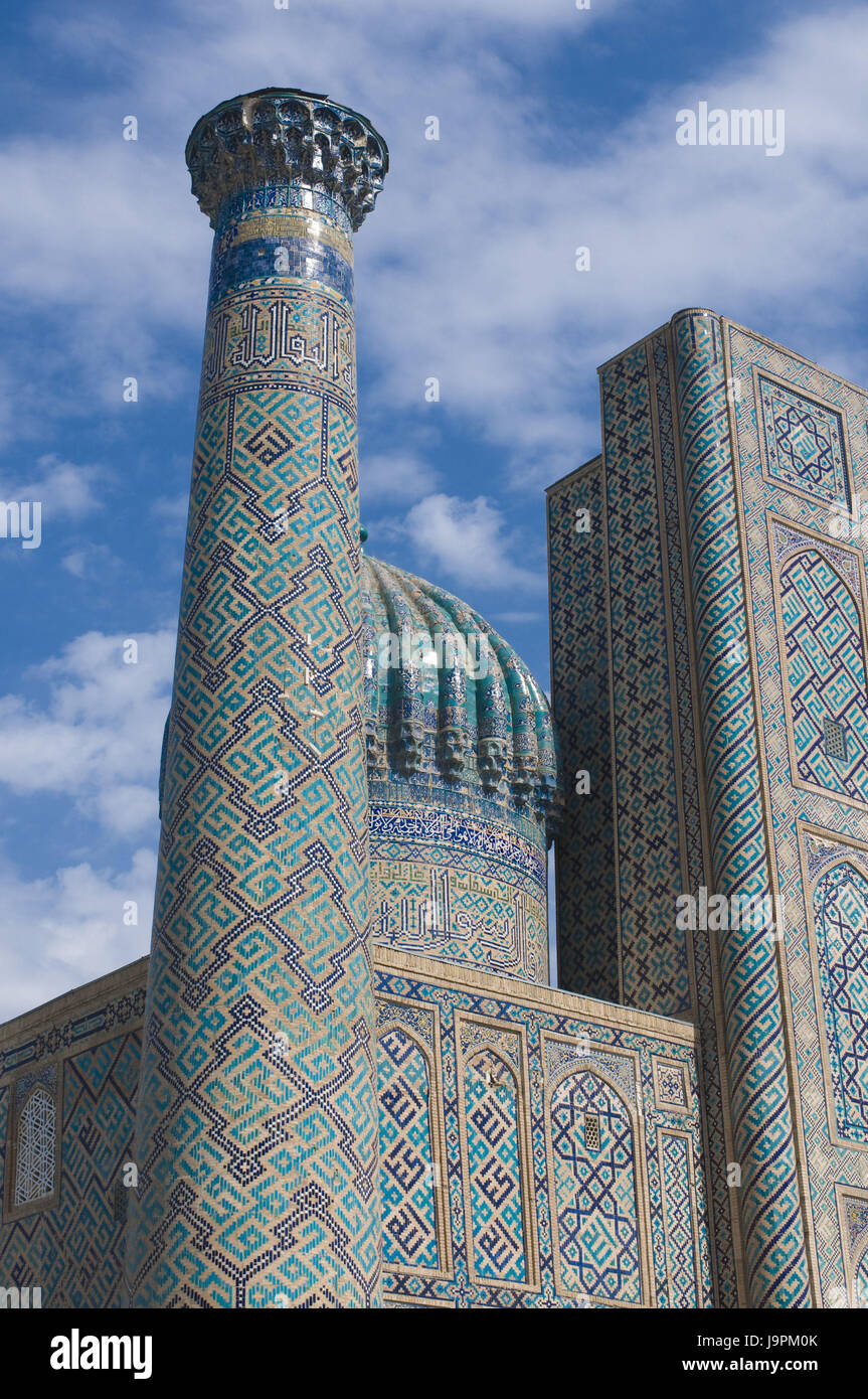 Mosque in the Registan,Samarkand,Uzbekistan Stock Photo - Alamy