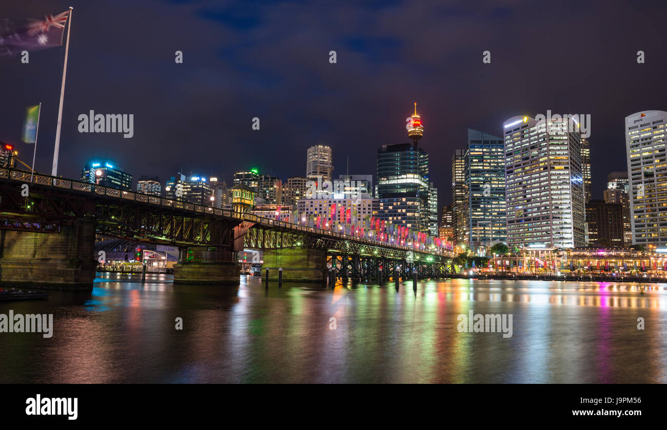 Darling Harbour Bridge High Resolution Stock Photography and Images - Alamy