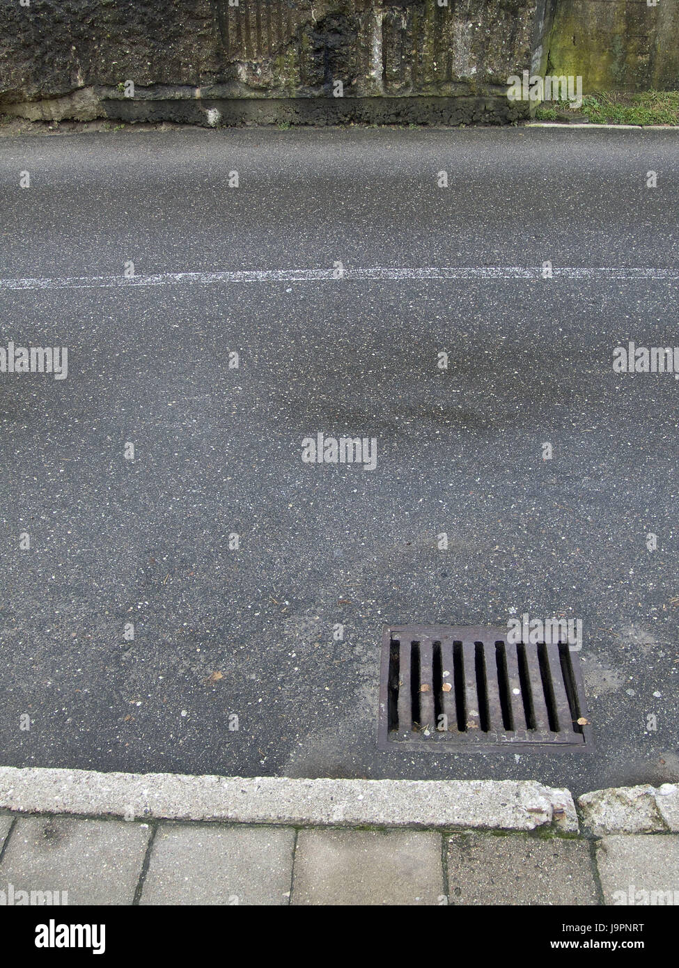 Street,sidewalk,defensive wall,old,detail,town,footpath,Gulli ...