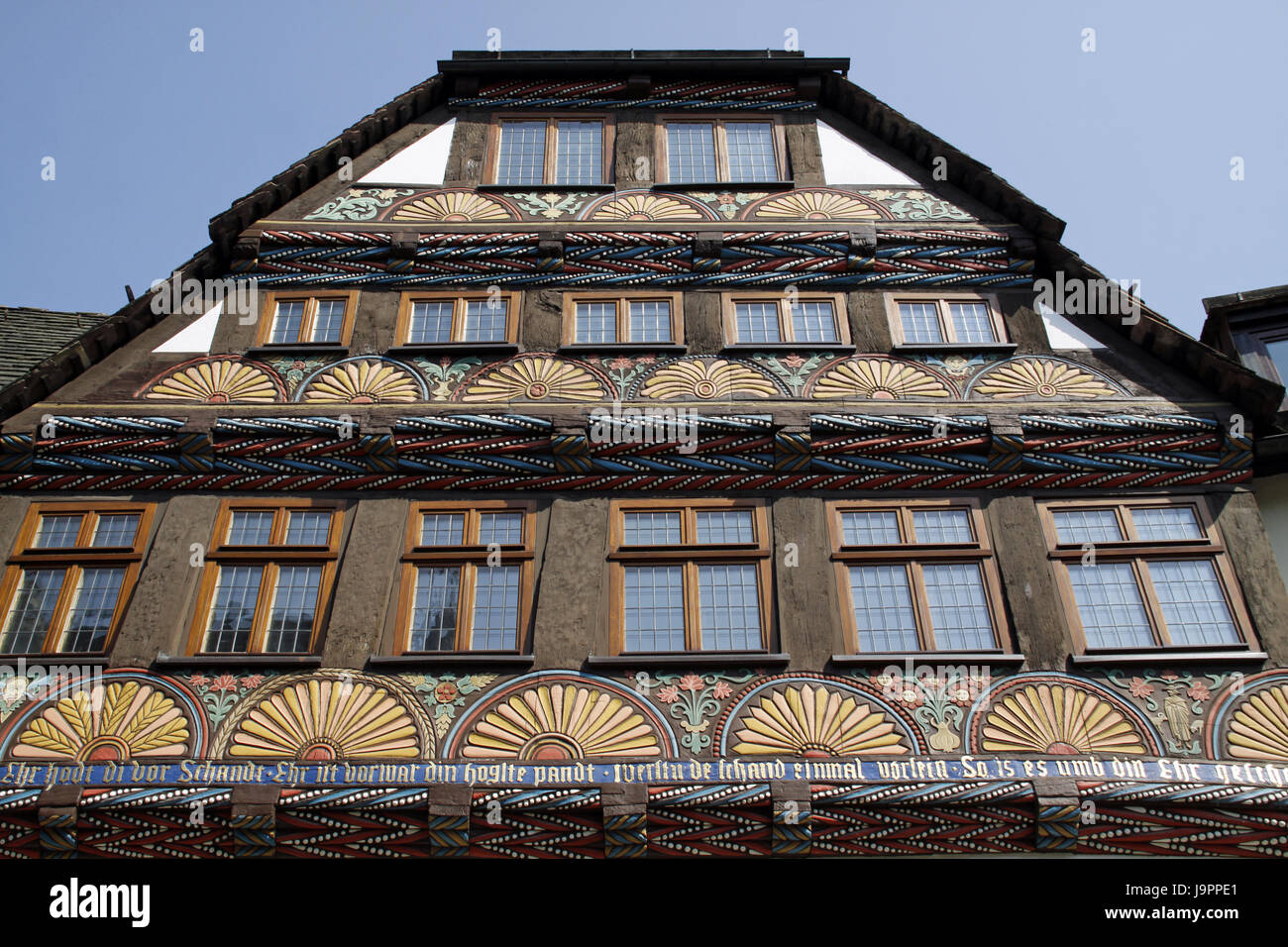 house, building, city, town, old town, frame-work, middle ages, house ...