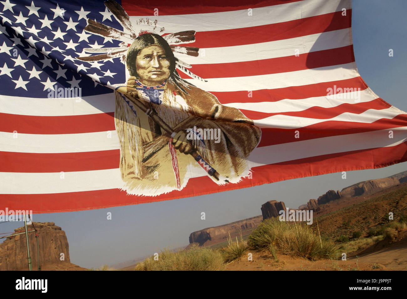Native american indian flag hi-res stock photography and images - Alamy