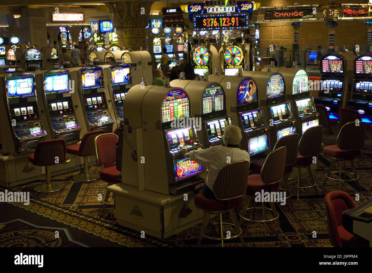 The USA,Nevada,Las Vegas,casino,inside,arcade games Stock Photo - Alamy