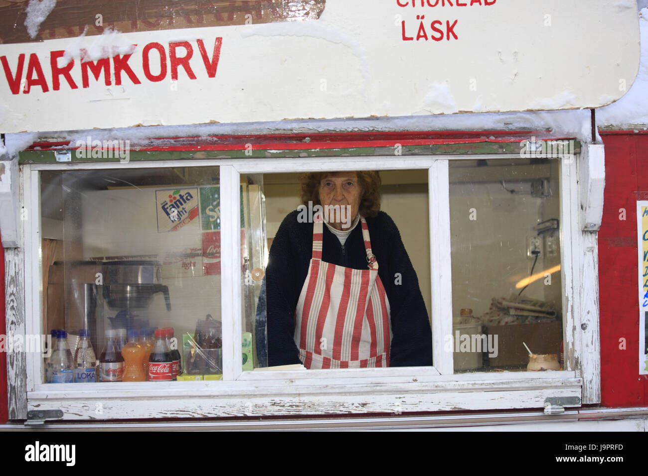 Booth assistant hi-res stock photography and images - Alamy