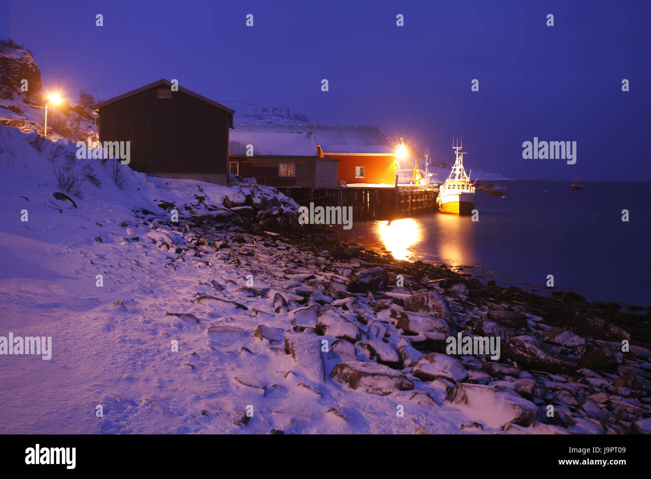 Norway,Finnmark,Porsanger peninsula,Porsangerfjord,fjord,sol mountain ...