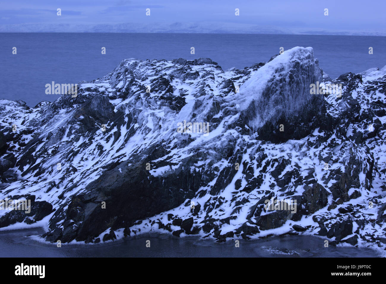 Norway,Finnmark,Porsanger peninsula,Porsangerfjord,coastal scenery ...