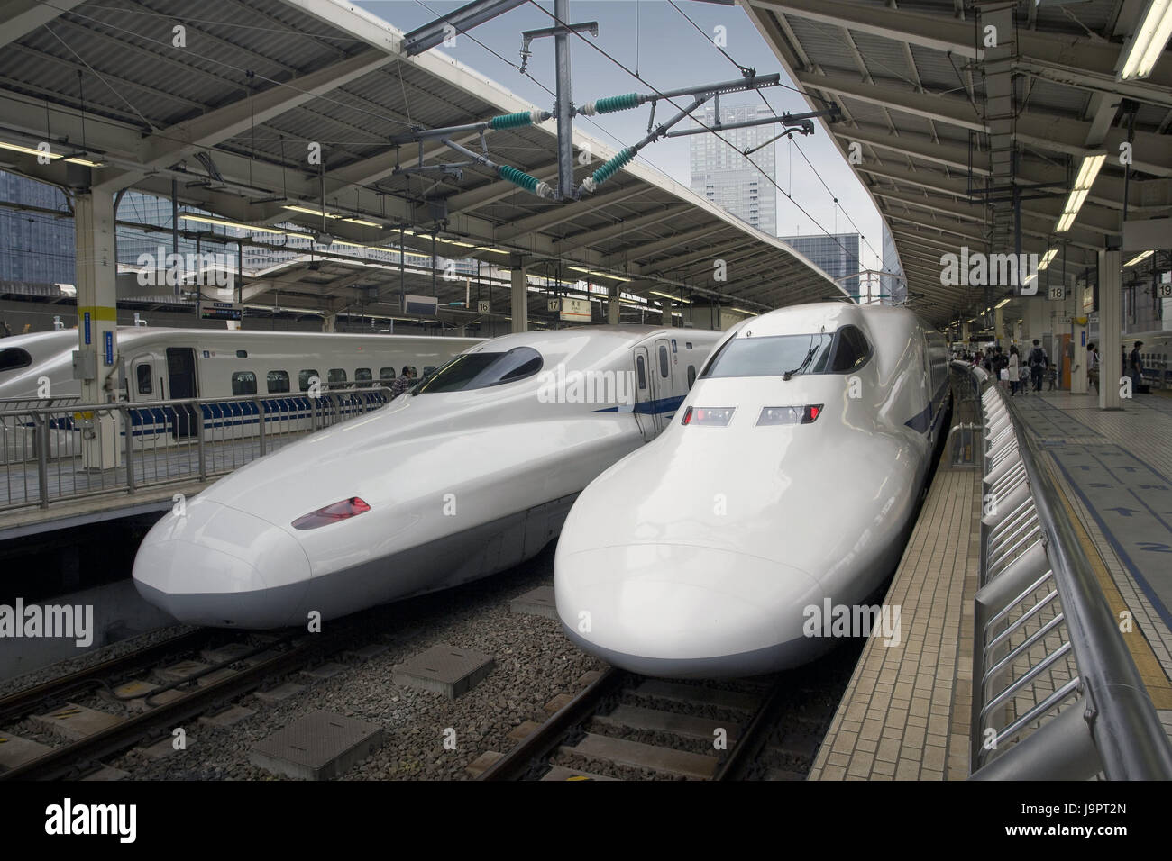 Japan,Tokyo,Tokyo station,Bullet Train,platforms,Asia,Eastern Asia,town ...