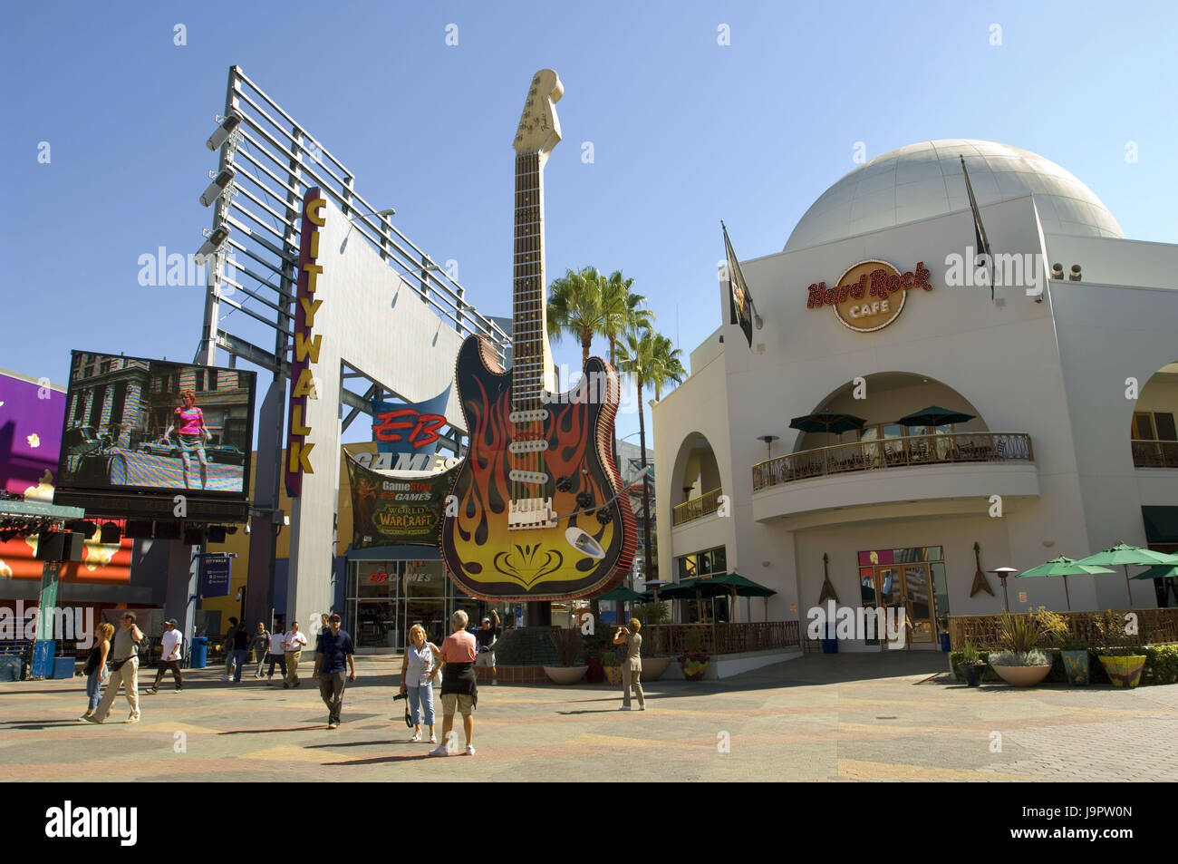 The USA,California,Los Angeles,Universal CityWalk,shopping centre Stock ...