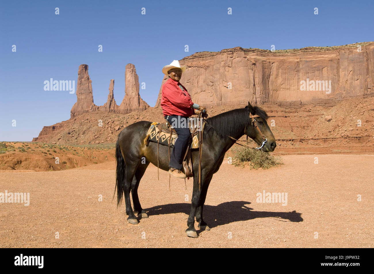The USA,Utah,monument Valley,lookout,'John Ford Point' Stock Photo - Alamy