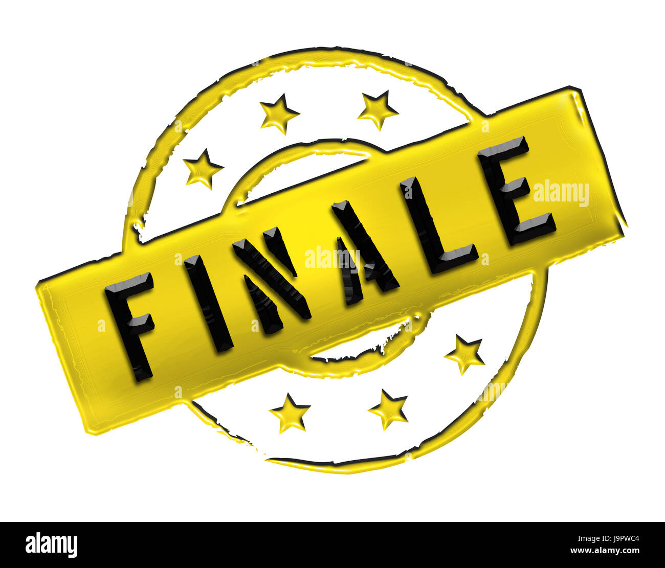 stamp - finale Stock Photo - Alamy