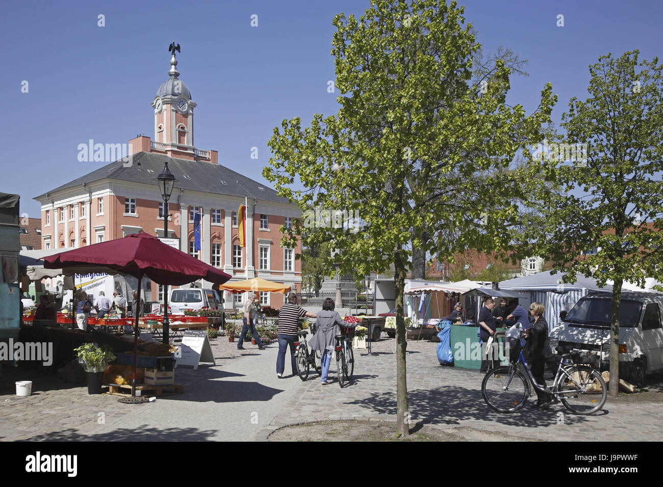 Templin city hall hi-res stock photography and images - Alamy