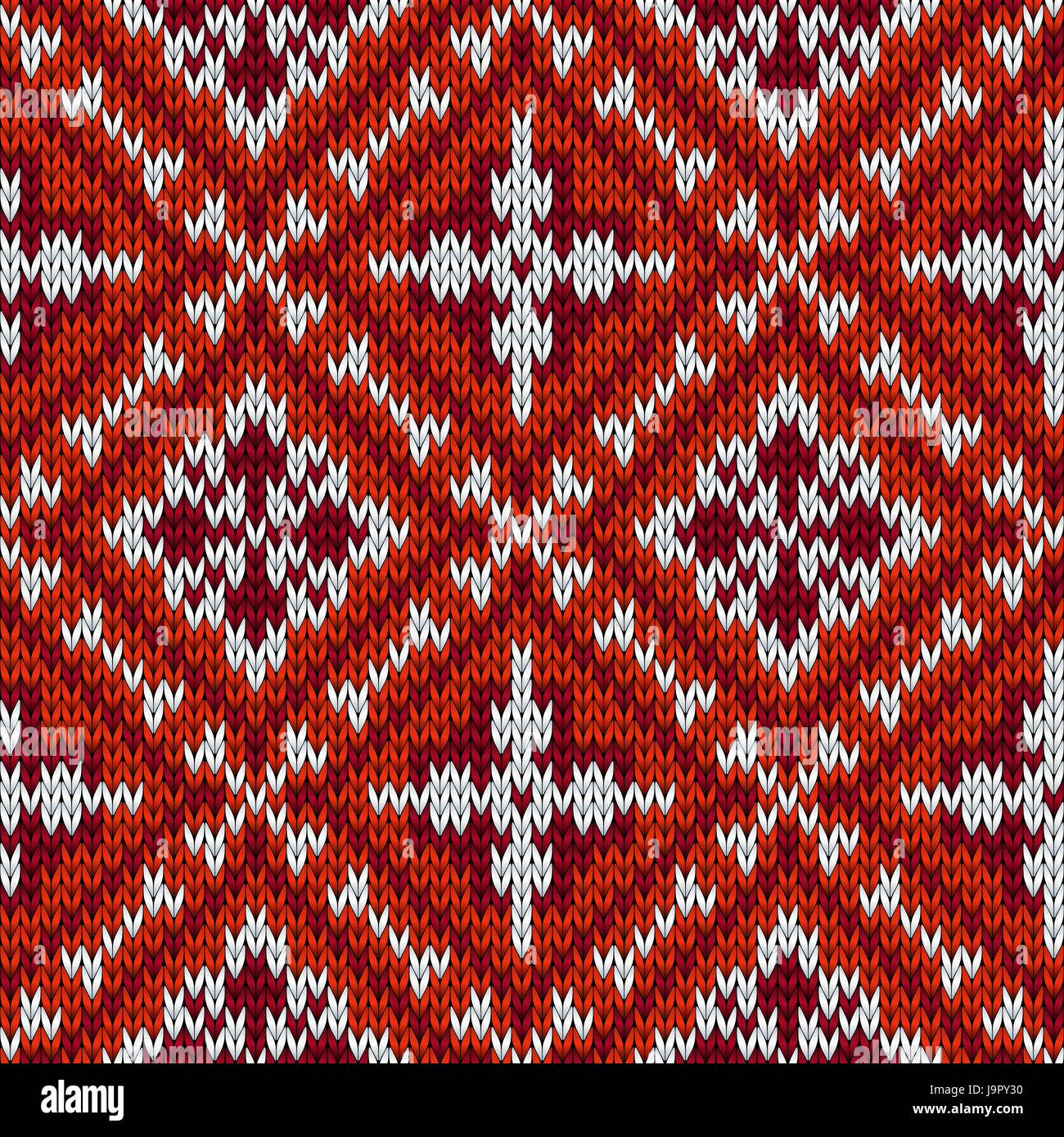 Seamless knitted sweater pattern Stock Photo - Alamy