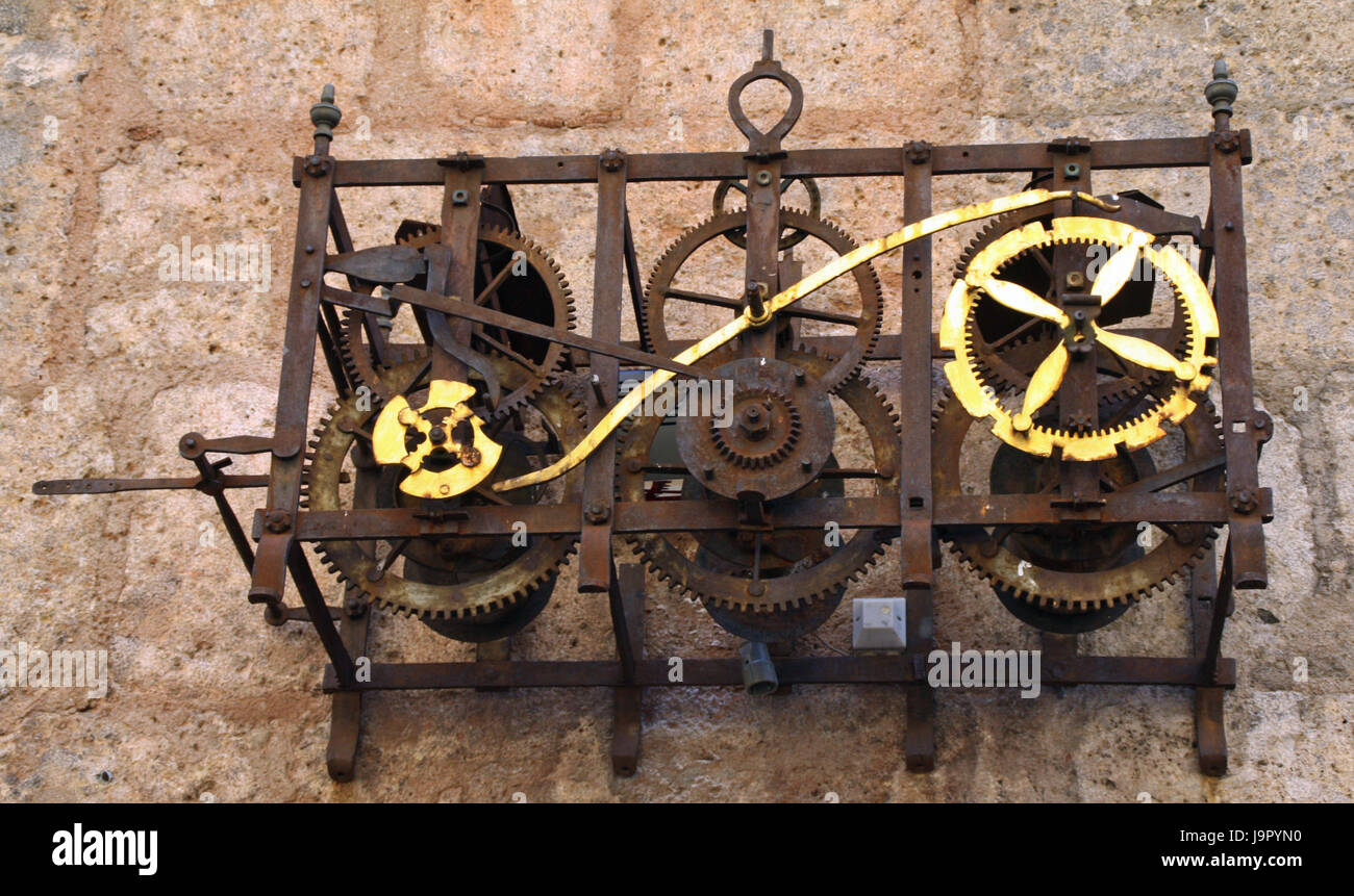 clock, pointer, time, clockwork, wall clock, numerics, twelve, optional ...