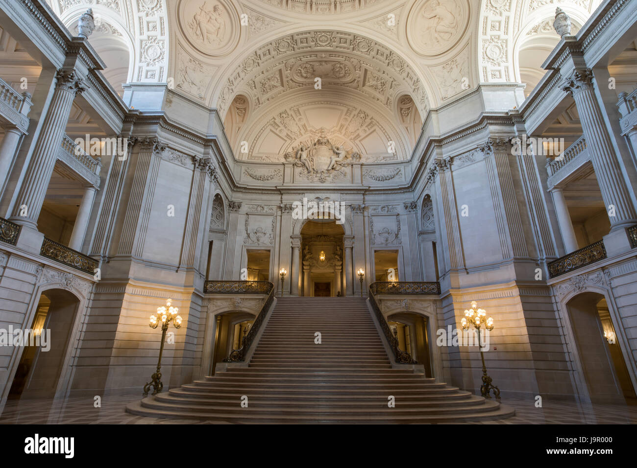The arts city hall san francisco roman architecture hi-res stock ...