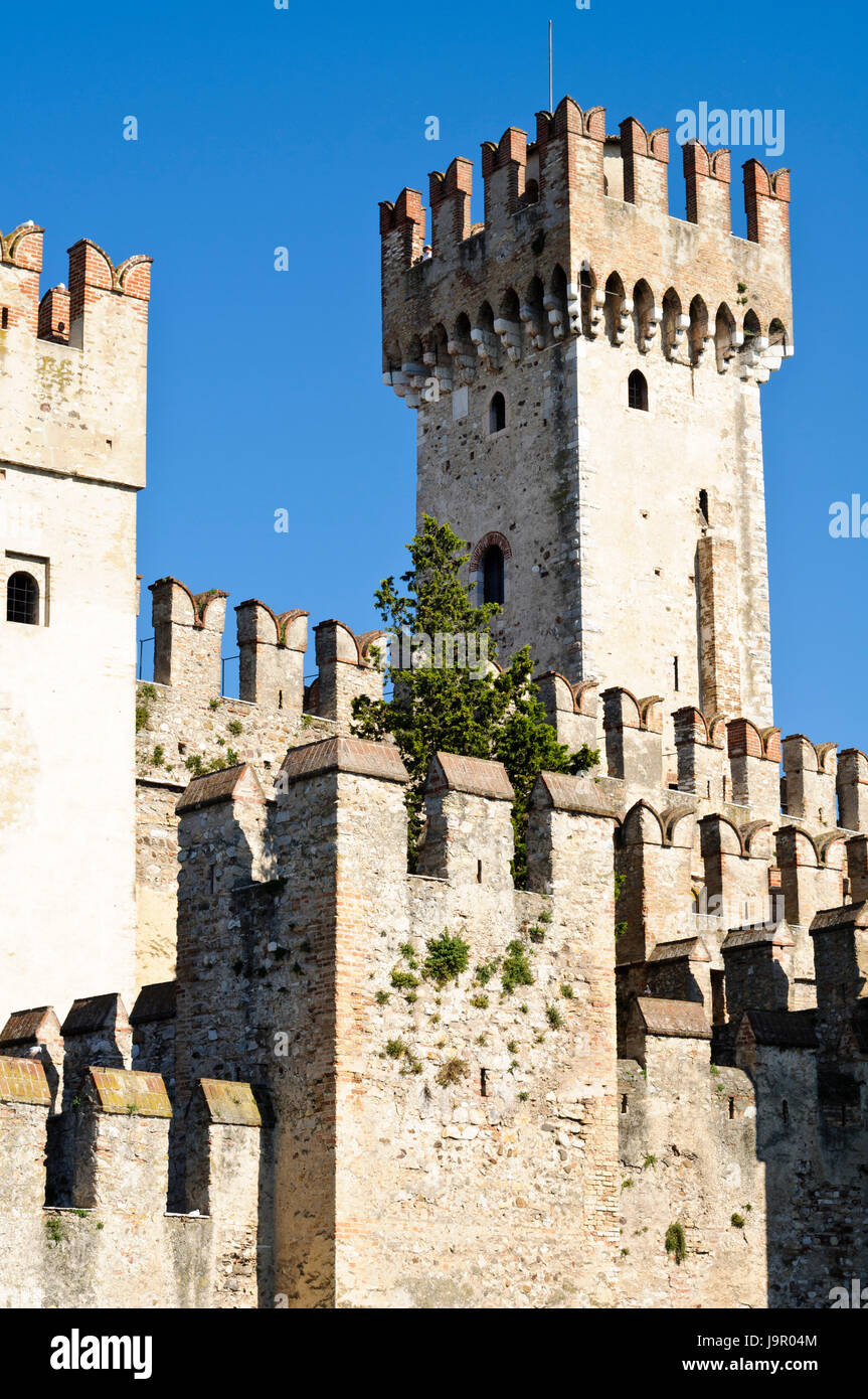 fortress, castle, chateau, blue, tower, stronghold, stone, strong ...