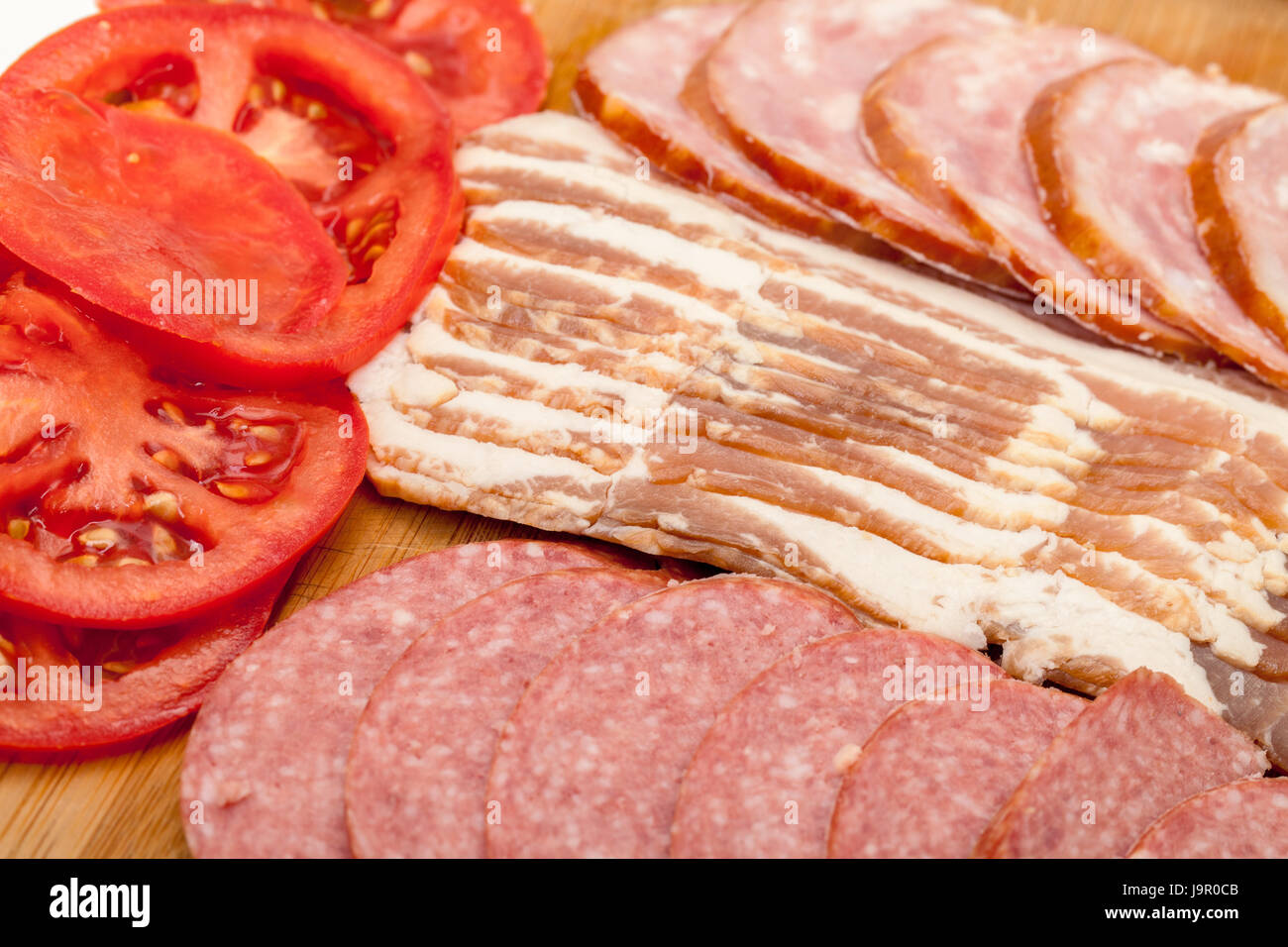 food, aliment, board, closeup, wood, gastronomy, sausage, cut, dish ...