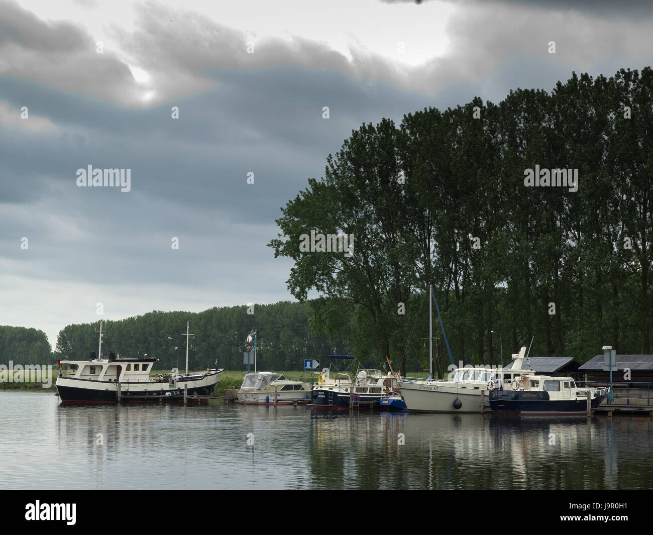 holland, river, water, nature, ships, sailing boat, sailboat, rowing ...