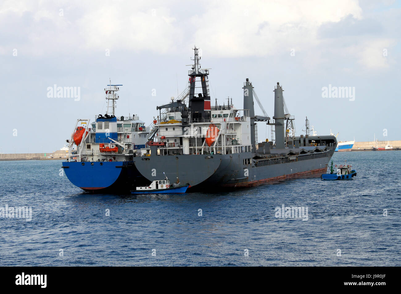 freighter, freight, back, rear, cargo ship, merchant ship, sailing boat ...