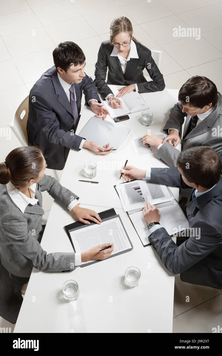 woman, conversation, office, seminar, discuss, discussion, strategy ...