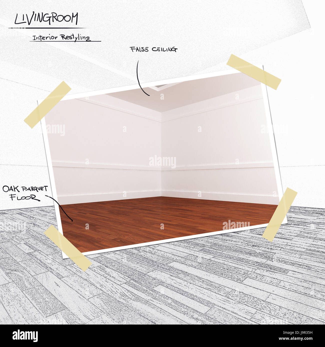 room, parquet, pave, design, home, project, private, house, building ...