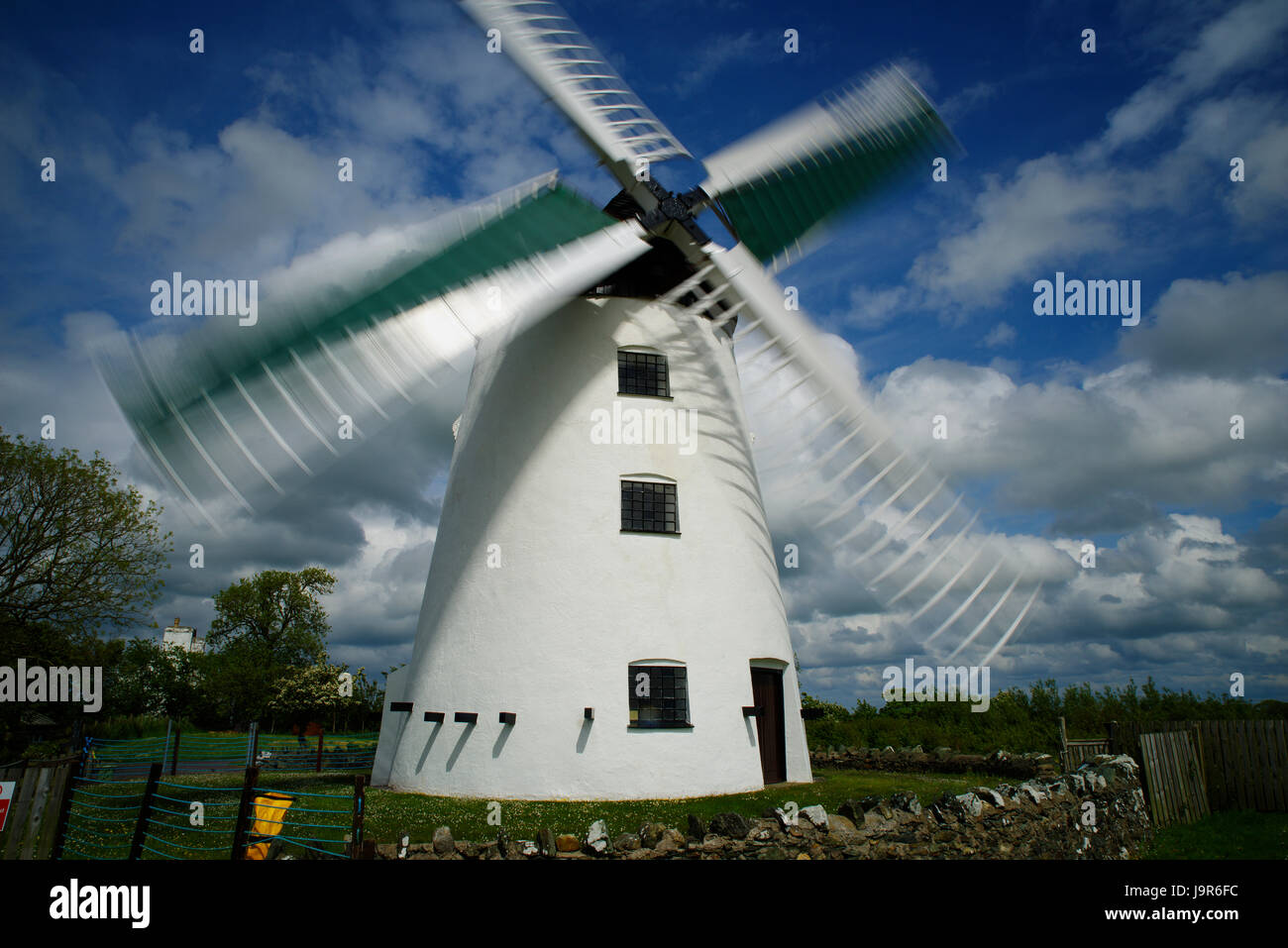 Llynnon Windmill, Anglesey Stock Photo - Alamy