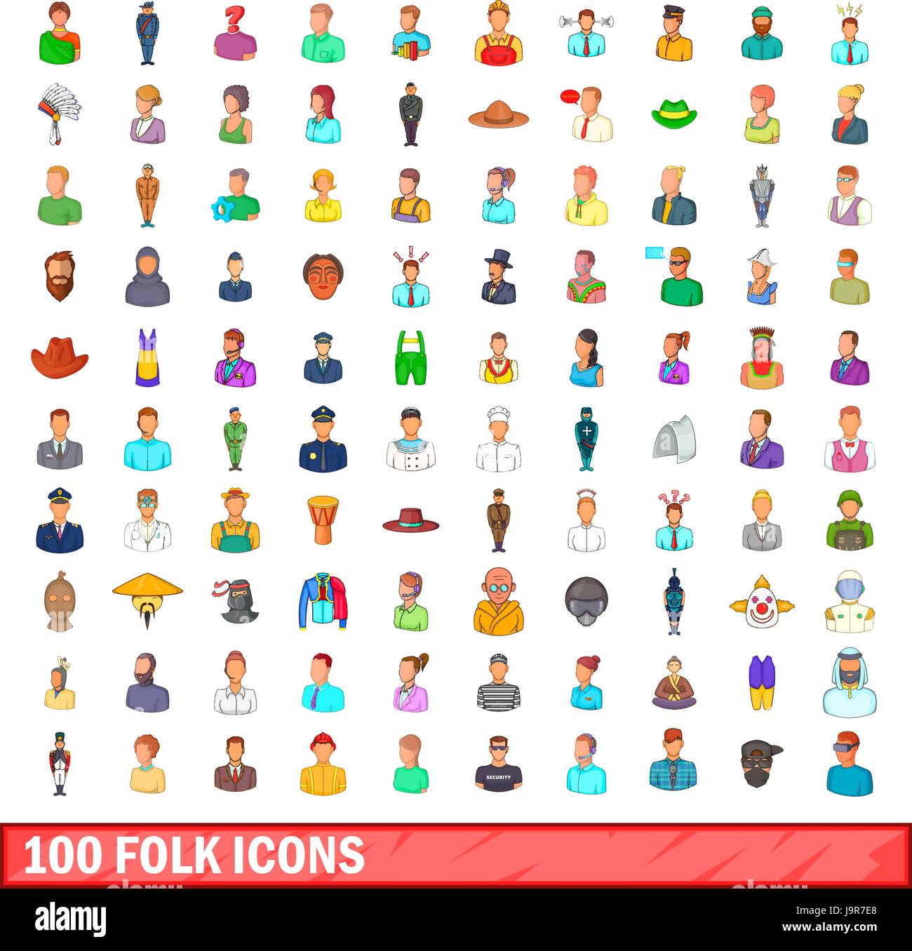 Folk occupation Stock Vector Images - Alamy