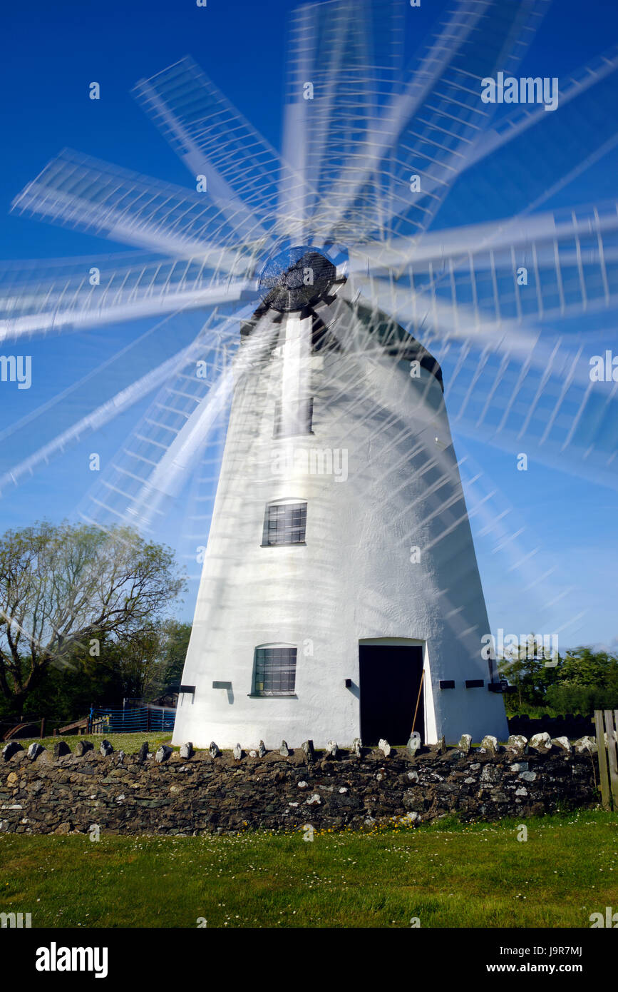 Llynnon Windmill, Anglesey Stock Photo - Alamy