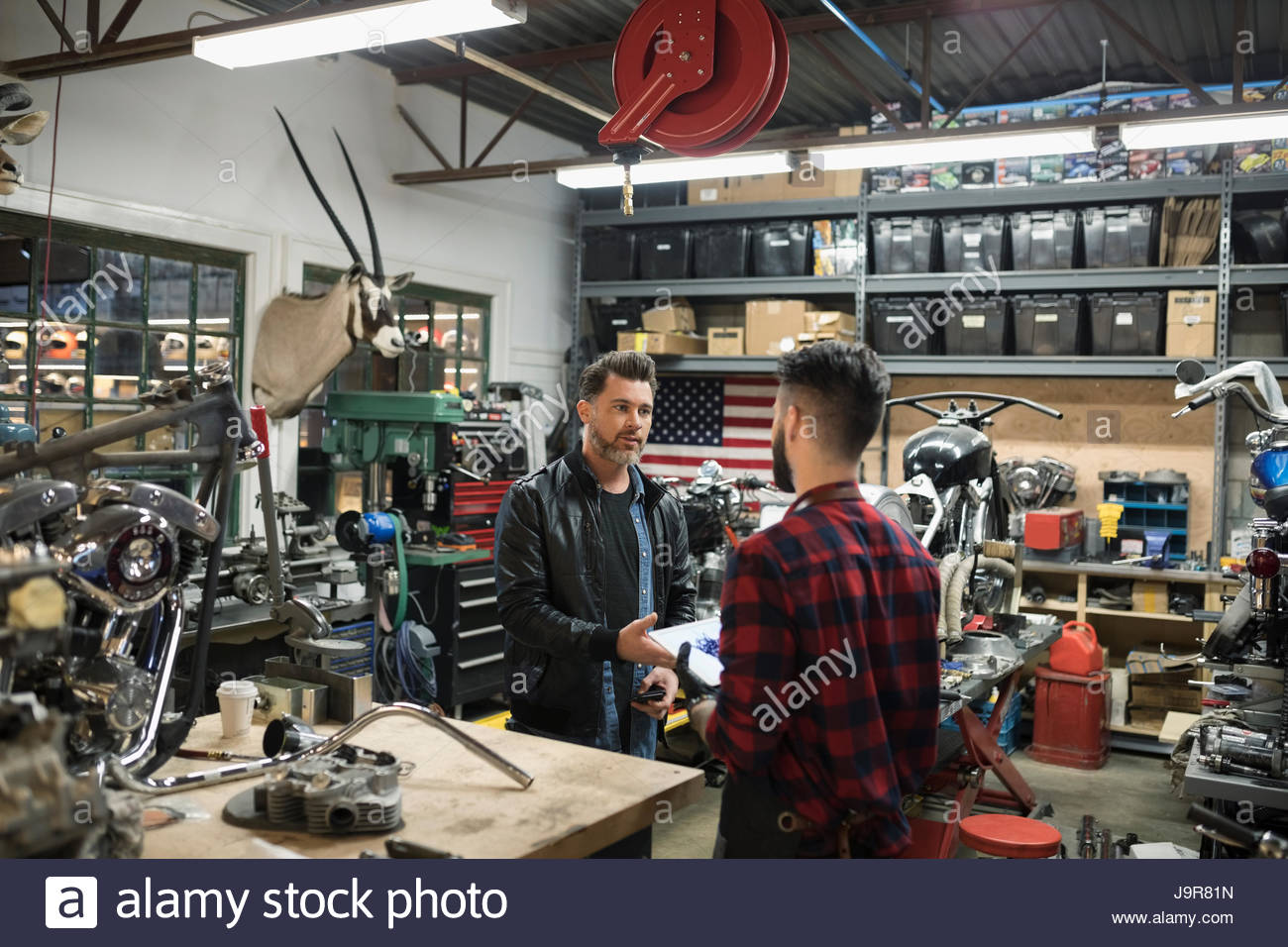 Repair motorcycle hi-res stock photography and images - Alamy