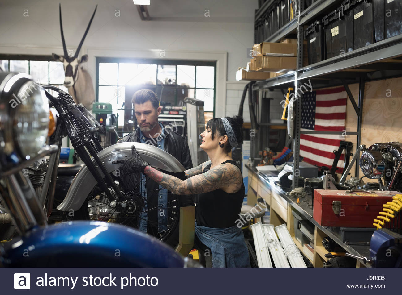 American motorcycle industry hi-res stock photography and images - Alamy