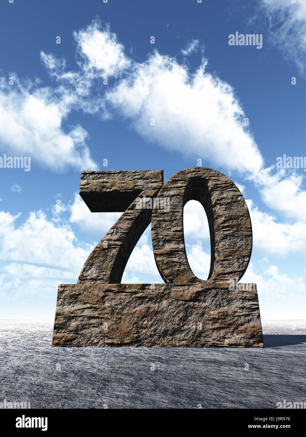 Number digit statue hi-res stock photography and images - Alamy