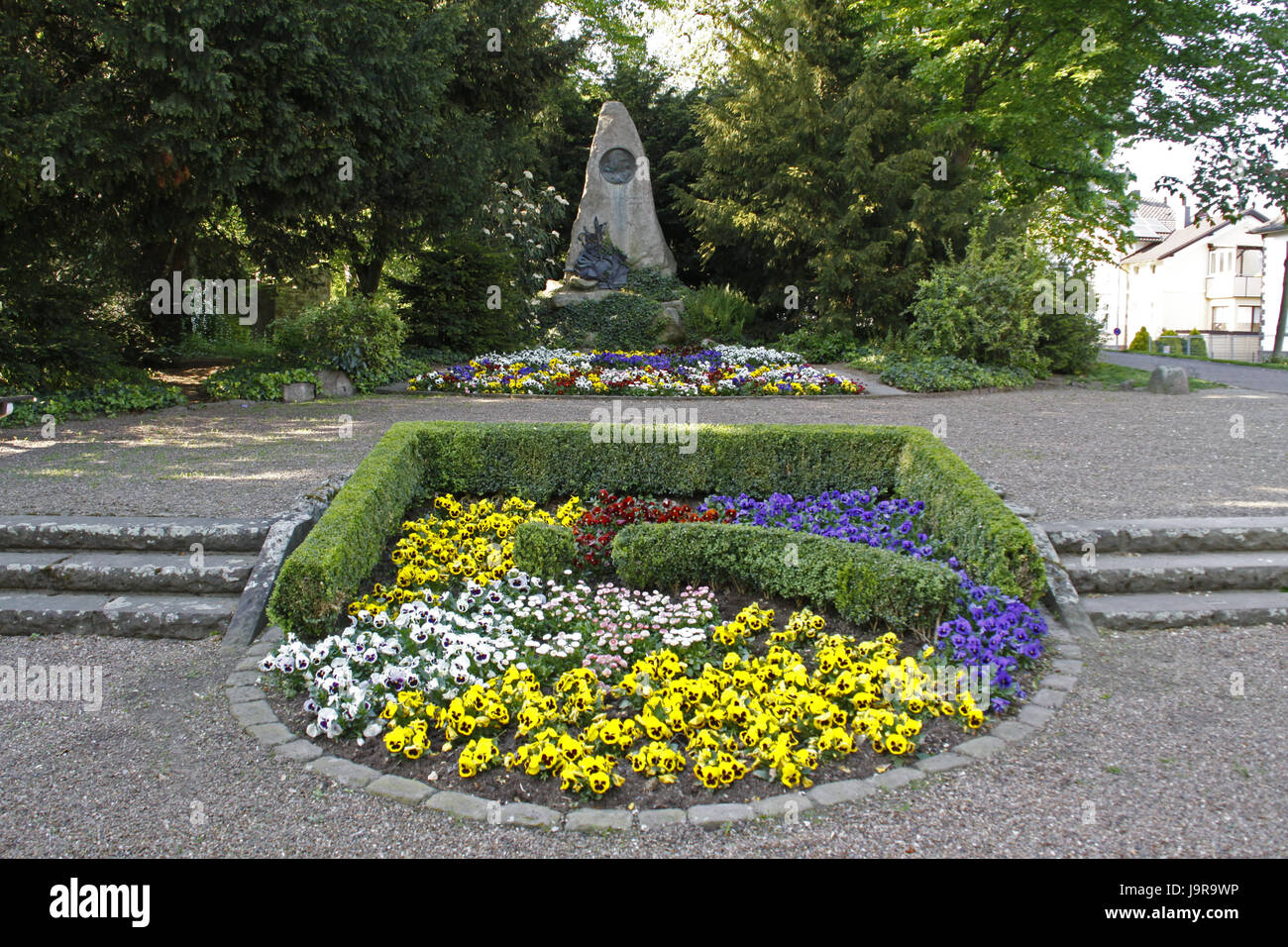 fallersleben monument in hoxter Stock Photo - Alamy