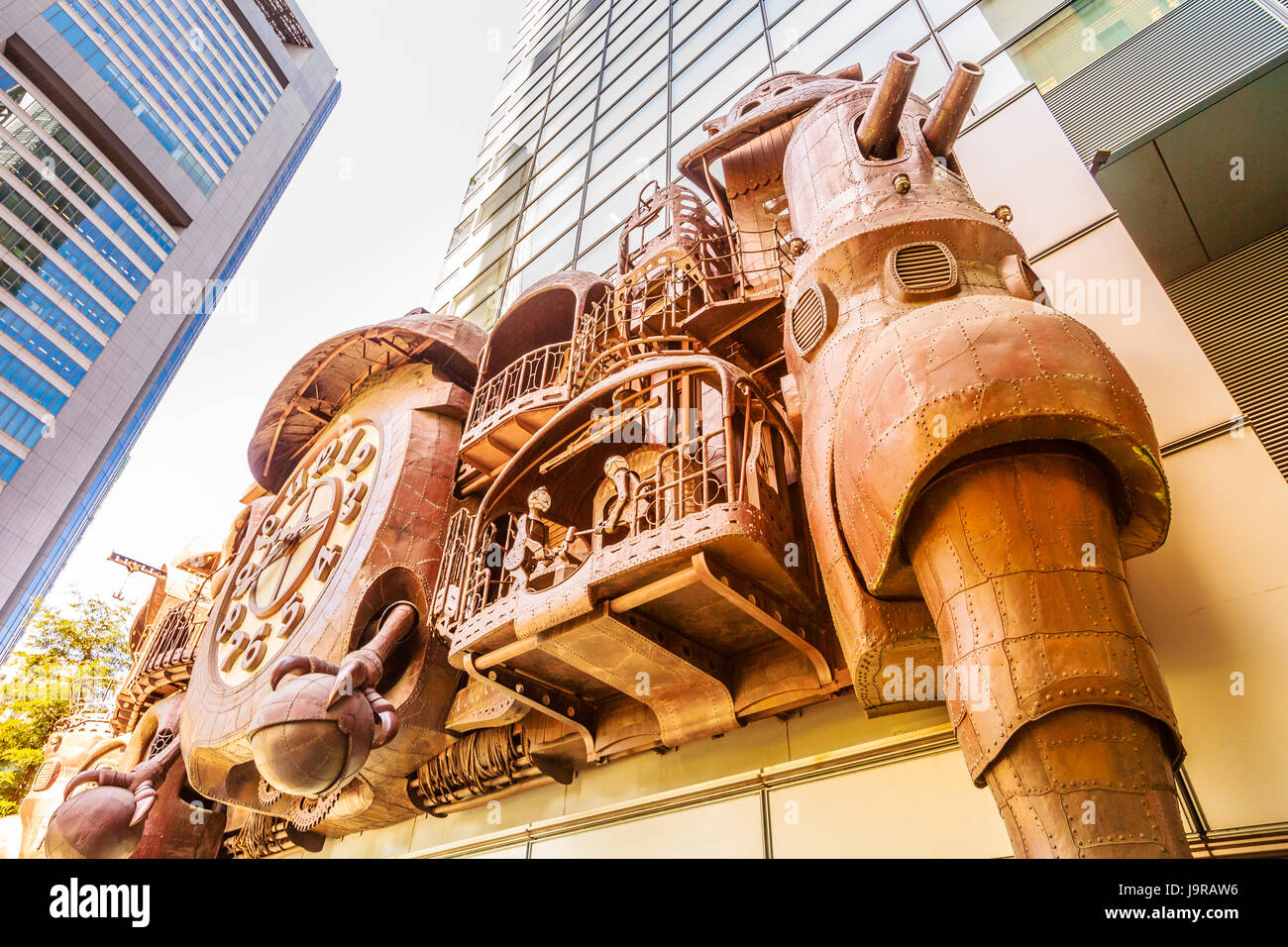 Ghibli Clock Nittele Tower Stock Photo - Alamy