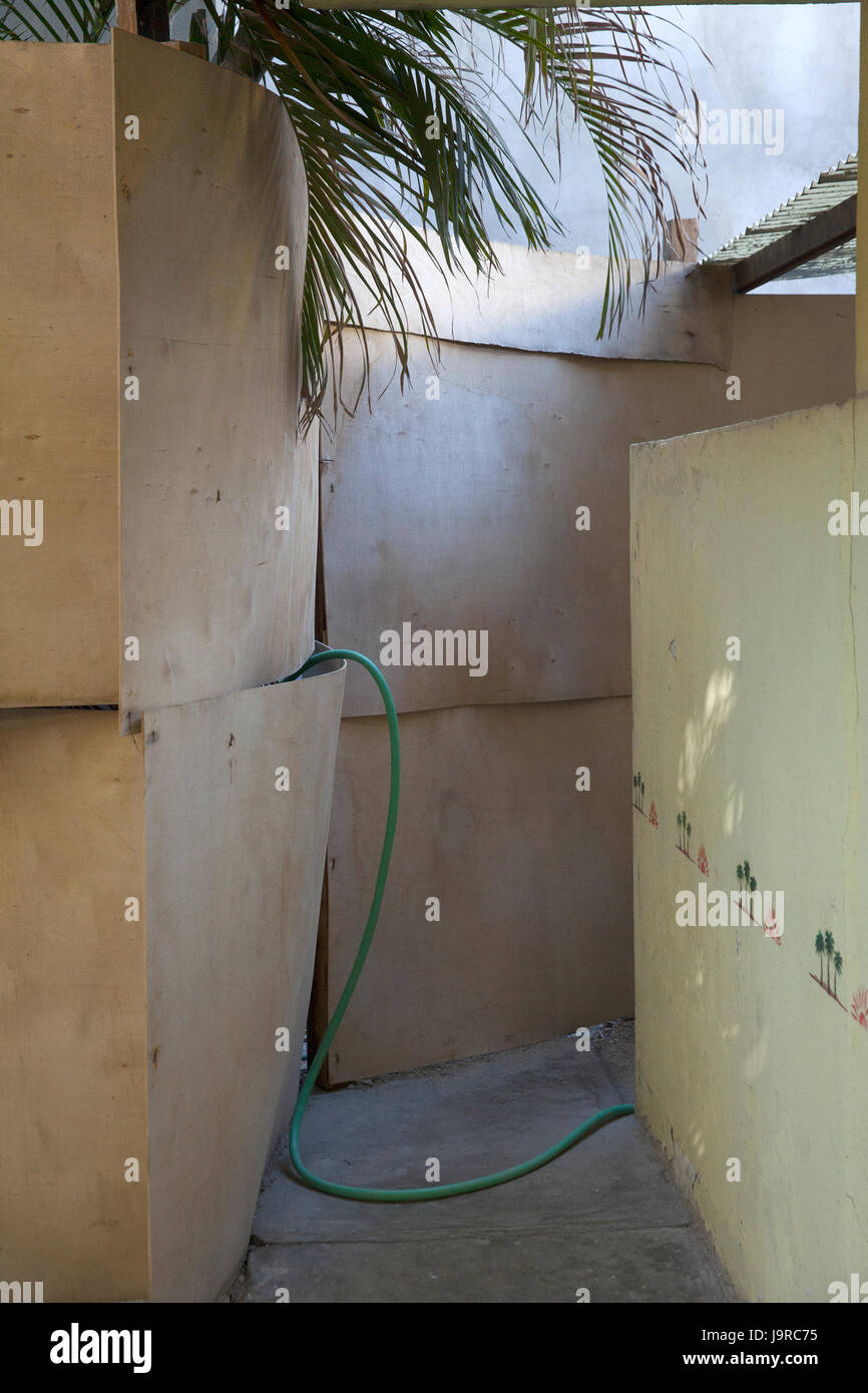 Motel walkway. Baja Mexico Stock Photo - Alamy