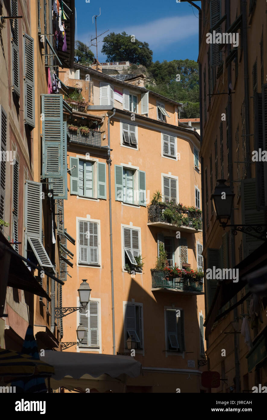 historical, city, town, cultural, france, nice, center, building, blue ...