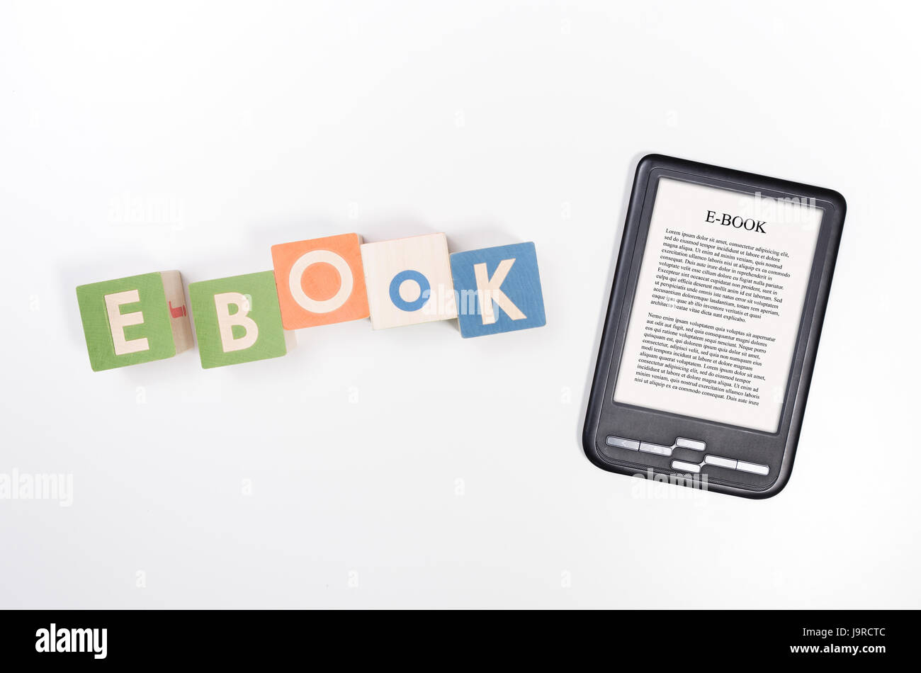 E reader device hi-res stock photography and images - Alamy