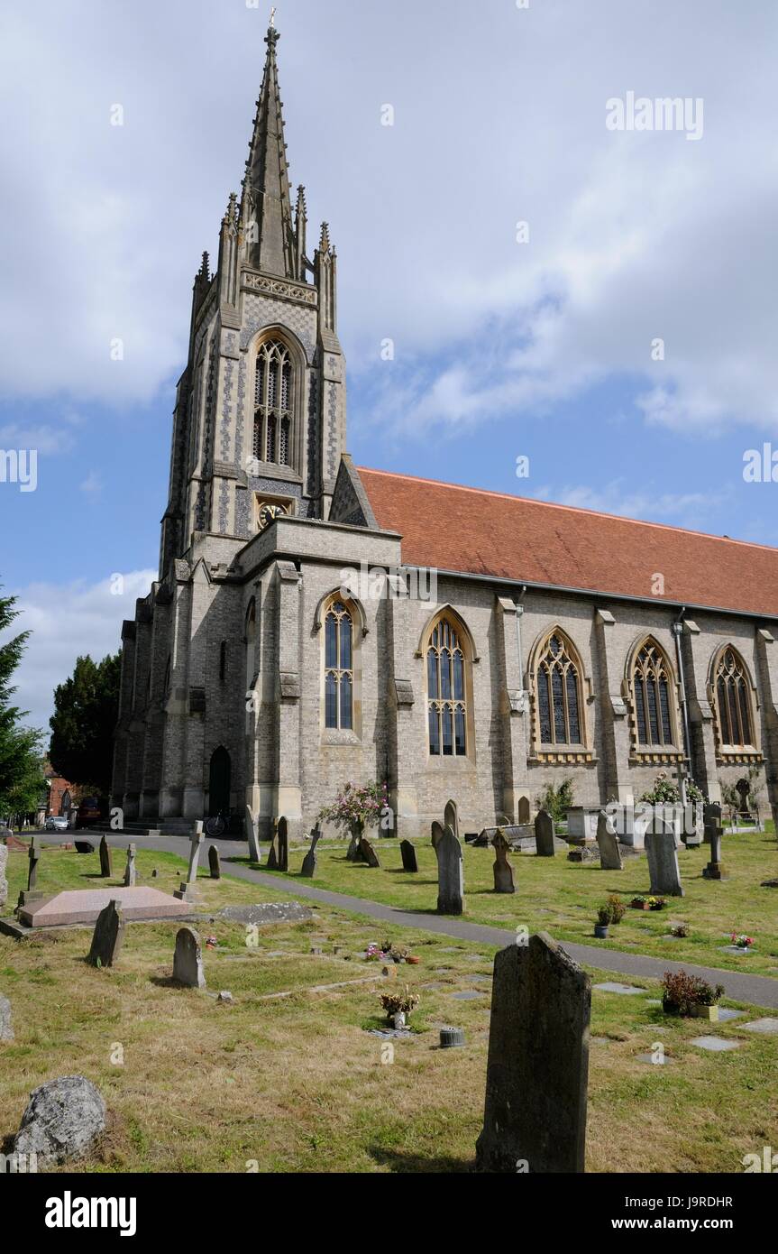 All saints anglican church at marlow hi-res stock photography and ...