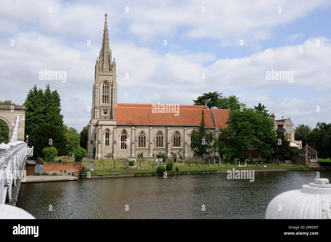 All Saints Church, Marlow, Buckinghamshire, is built of Staffordshire ...