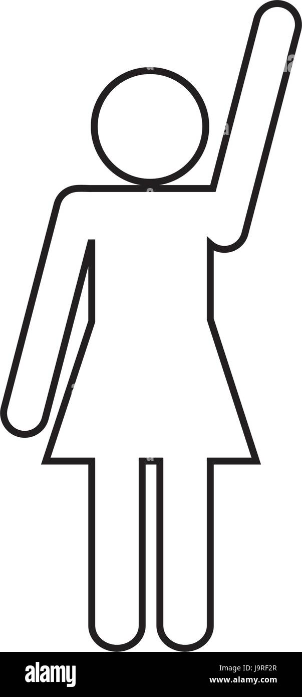 pictogram woman icon Stock Vector Image & Art - Alamy