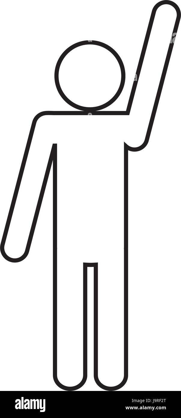 pictogram man icon Stock Vector Image & Art - Alamy