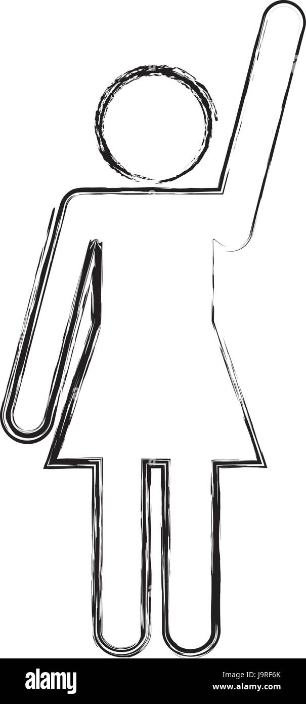 pictogram woman icon Stock Vector Image & Art - Alamy