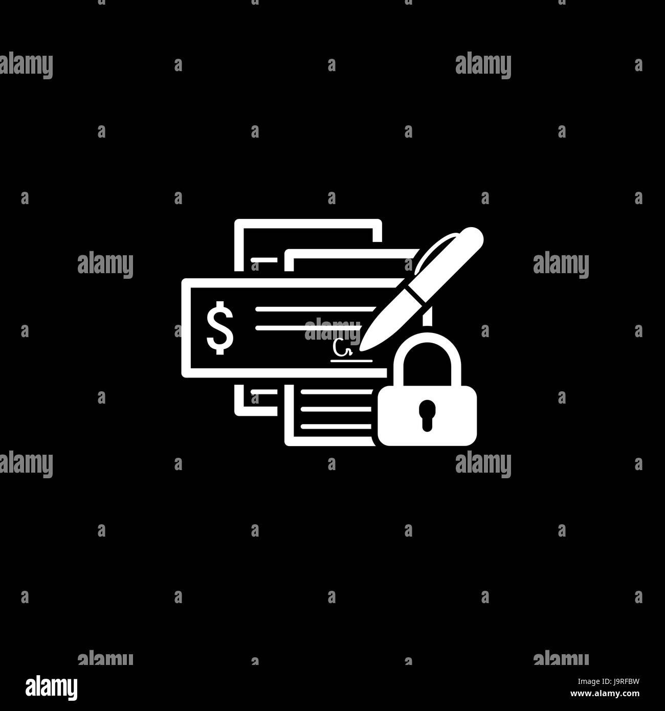 Check user security icon Stock Vector Images - Alamy
