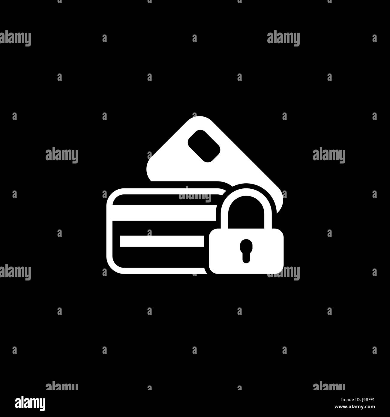 Credit card icon business Black and White Stock Photos & Images - Alamy