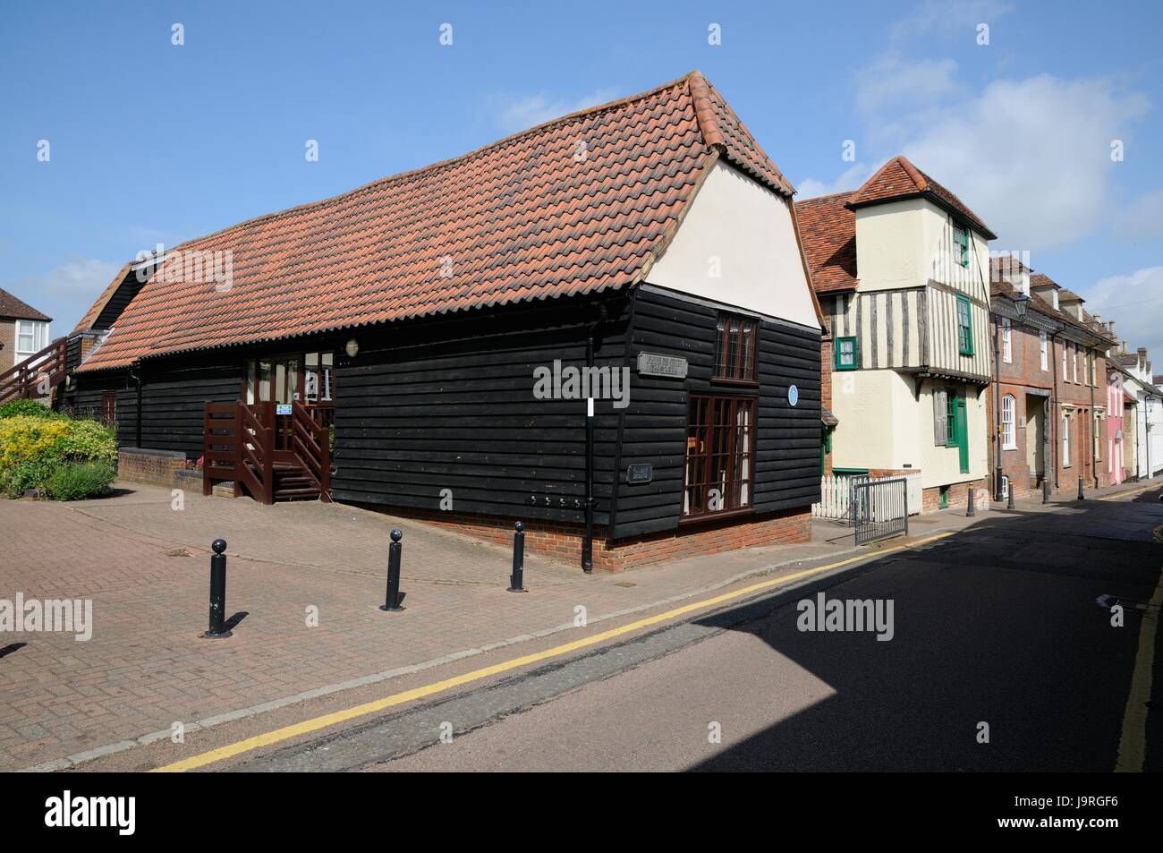 The Old Barn, Upper King St, Royston, Hertfordshire Stock Photo - Alamy
