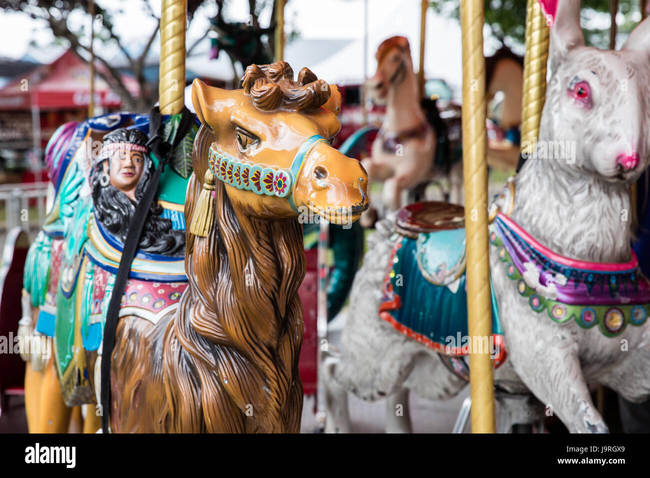 Dragon merry go round hi-res stock photography and images - Alamy